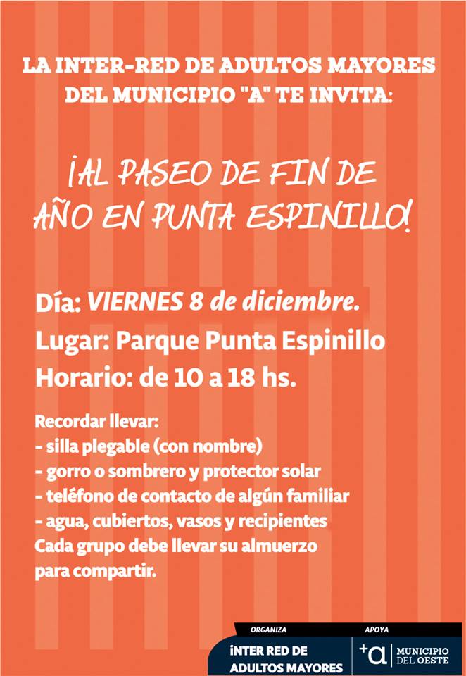 Jornada para el Adulto Mayor en Punta Espinillo - El Portal del Cerro